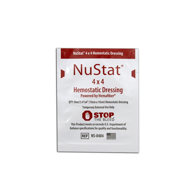 NuStat Hemostatic Dressing 4 x 4