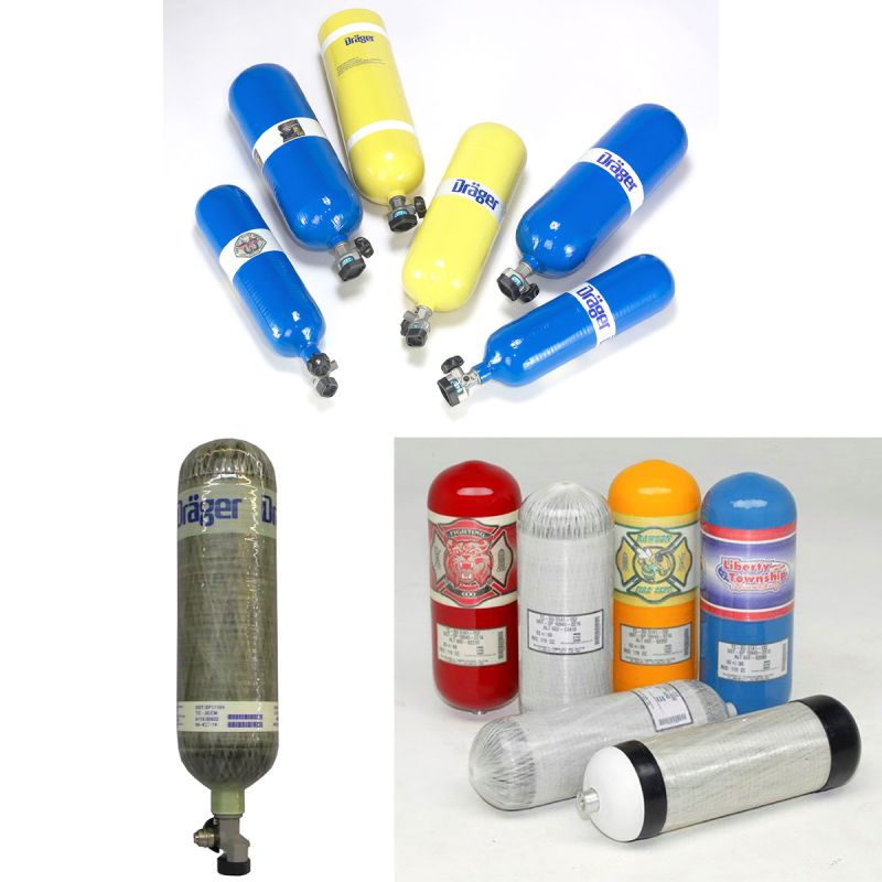 Carbon Composite Cylinders w/Valve