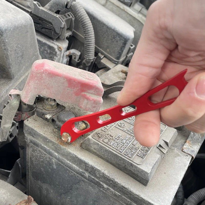 Battery Terminal Combo Wrench 2 Pack (Metric + Imperial)